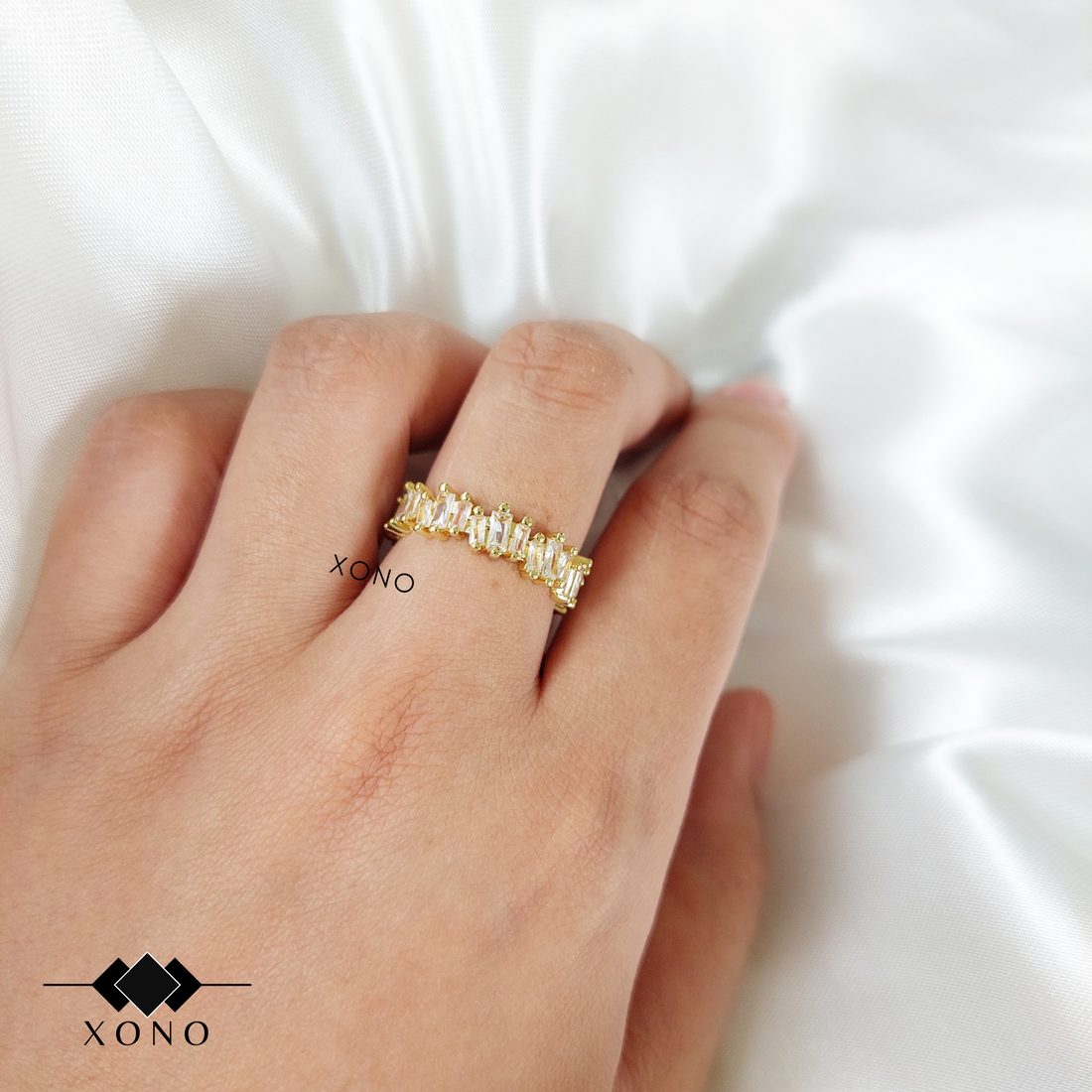 Full Zircon Ring – Xono Online Shop
